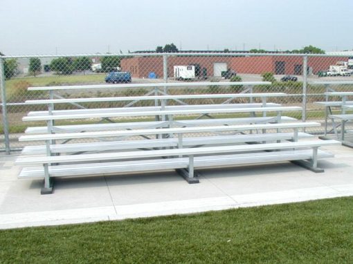 5 TIER – Aluminum Double Step Bleachers | Laurentian Athletics ...
